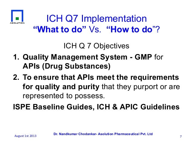 Ich q7 implementation