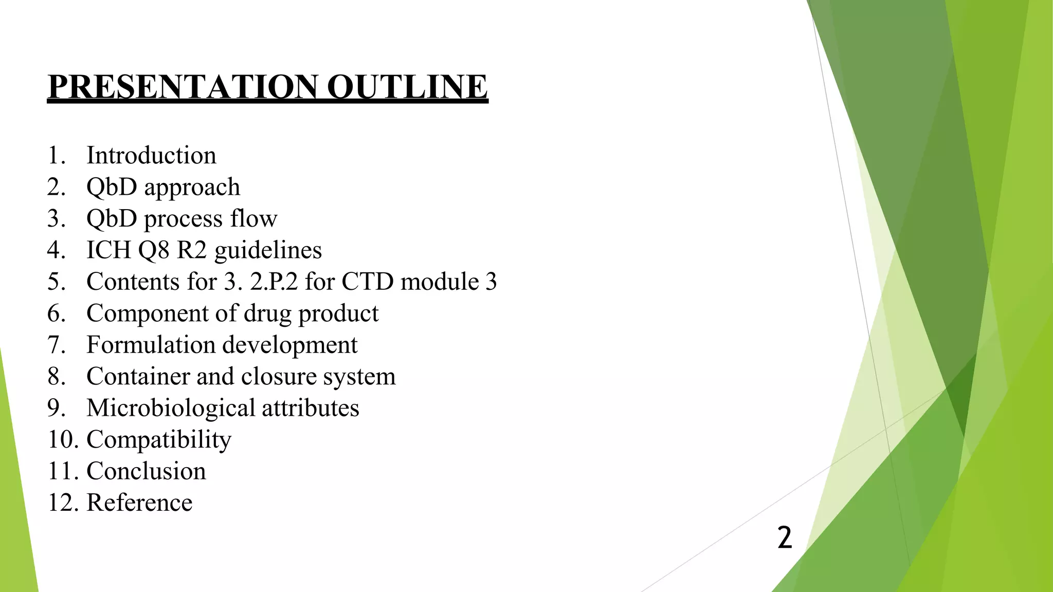 ICH Q8 GUIDELINES OF QUALITY BY DESIGN(PRODUCT DEVELOPEMENT) | PPTX