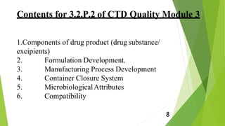 ICH Q8 GUIDELINES OF QUALITY BY DESIGN(PRODUCT DEVELOPEMENT) | PPTX