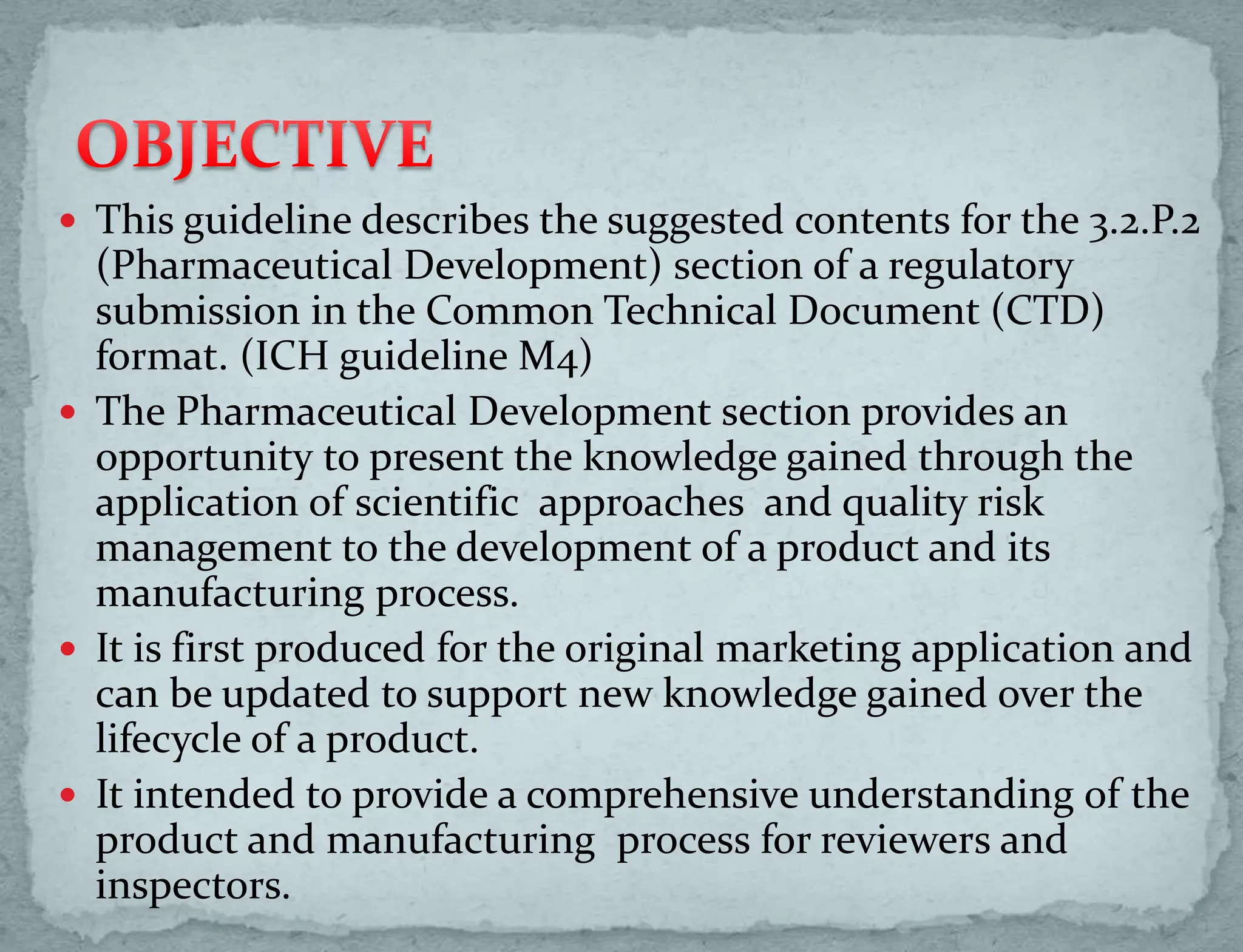 Ich Q8 Pharmaceutical Development( comparison with Q9 and Q10 ) | PPTX