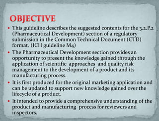 Ich Q8 Pharmaceutical Development( comparison with Q9 and Q10 ) | PPTX