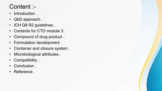 Ich q8 guidelines cadd | PPTX