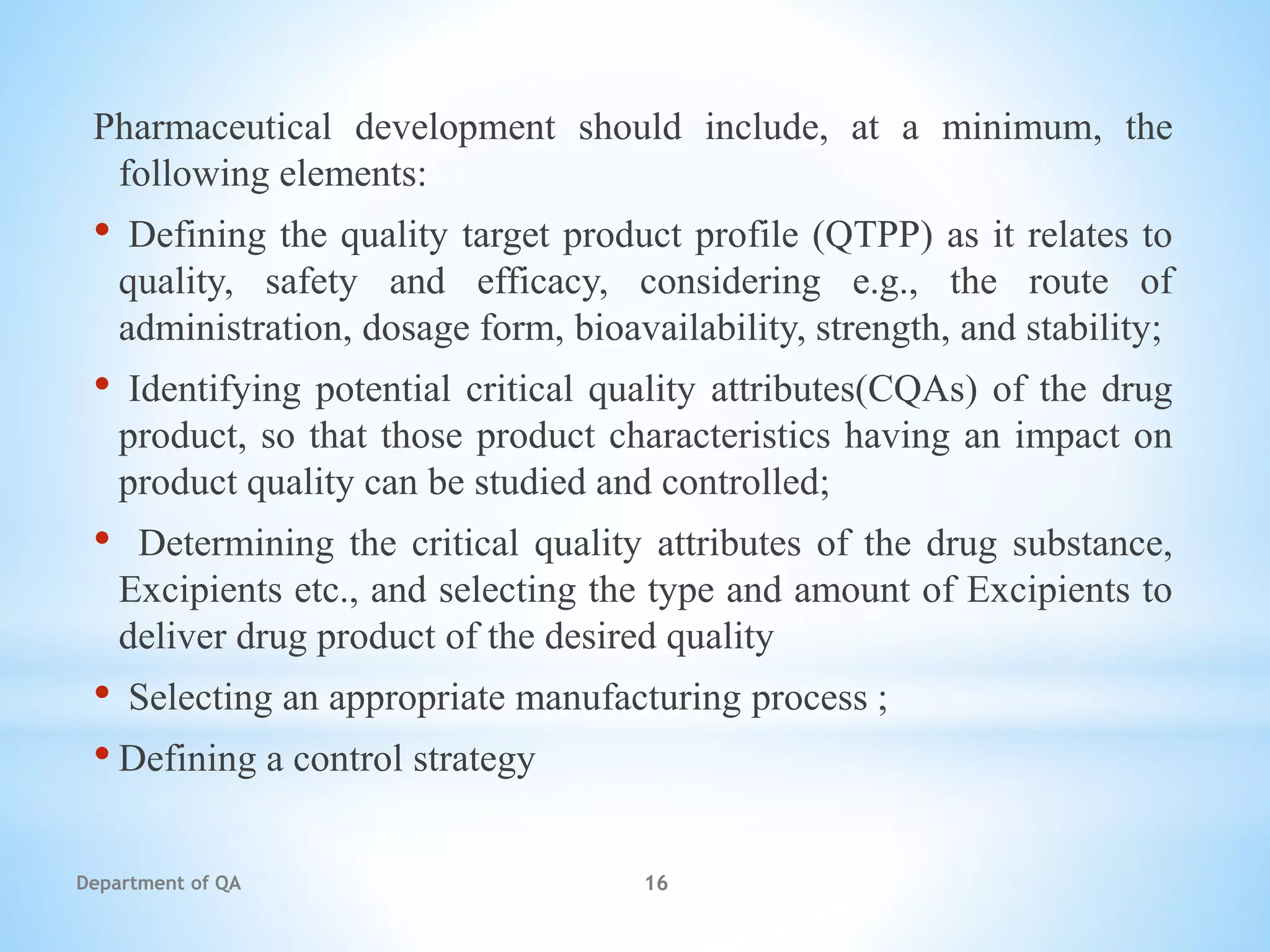 ICH Q8 Guidline | PPTX