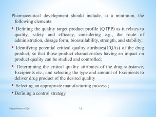 ICH Q8 Guidline | PPTX
