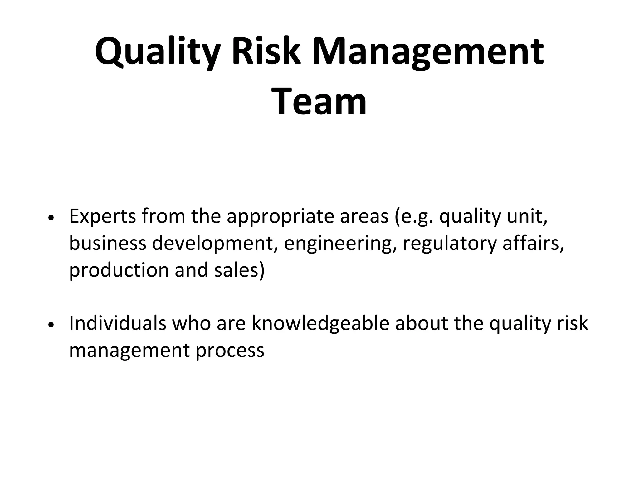 ICH Guideline Q9 - Quality Risk Management | PDF