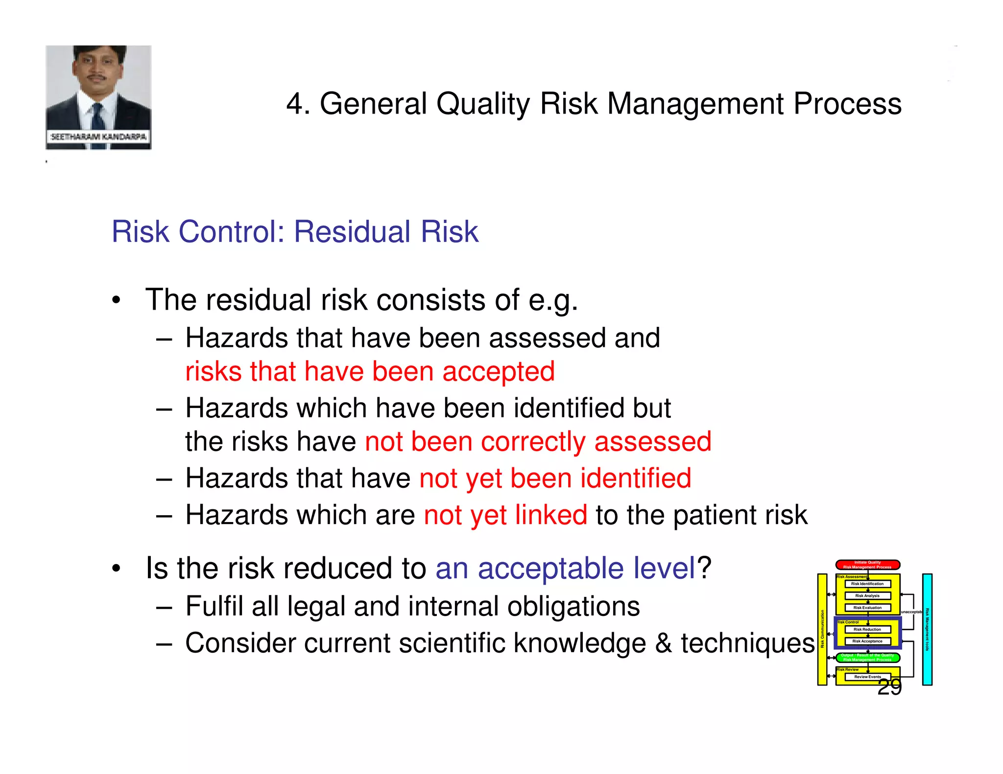 ICH Q9 Quality Risk Management | PDF