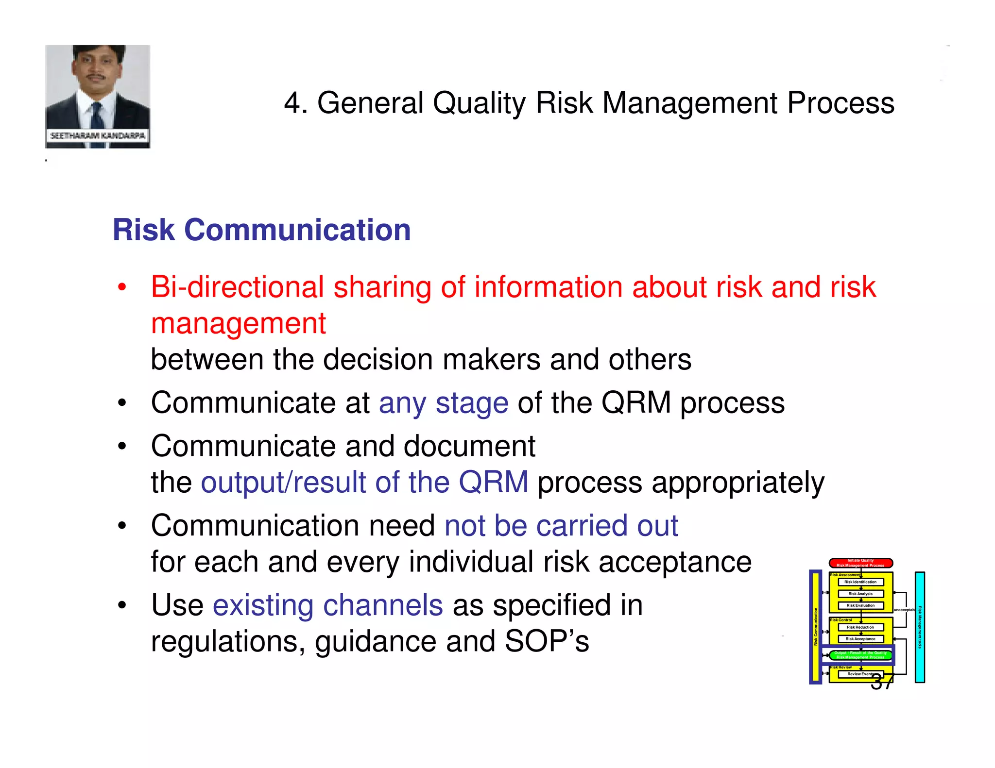 ICH Q9 Quality Risk Management | PDF