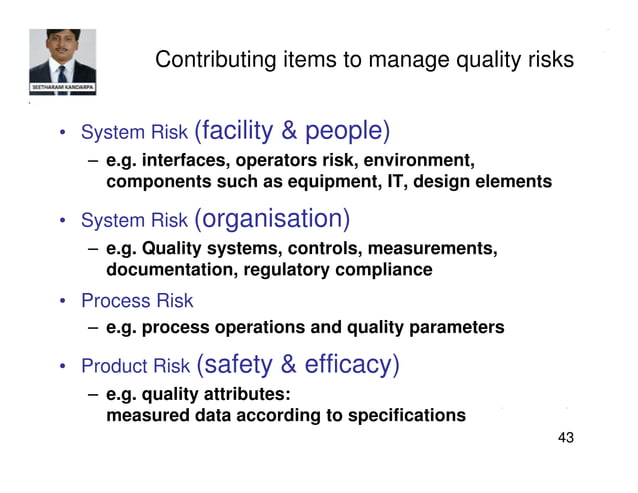 ICH Q9 Quality Risk Management | PDF