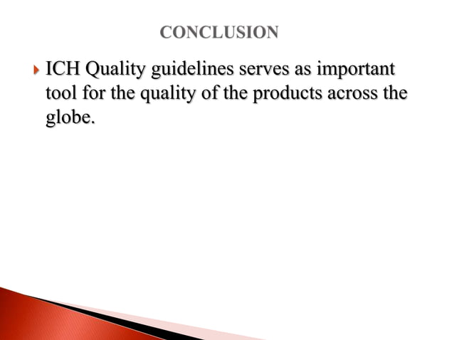 Ich – quality guidelines | PPTX