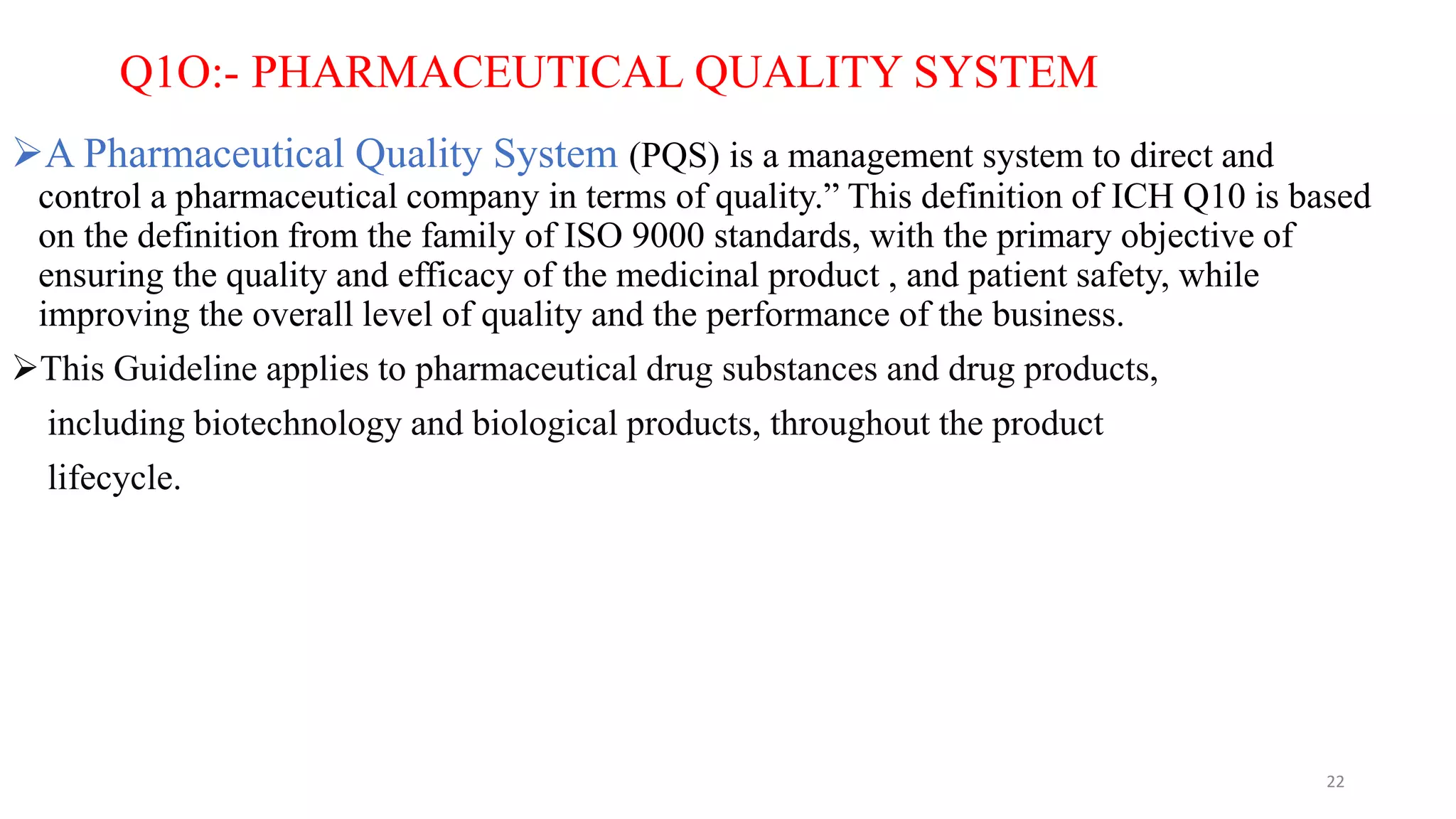 Ich quality guidelines | PPTX