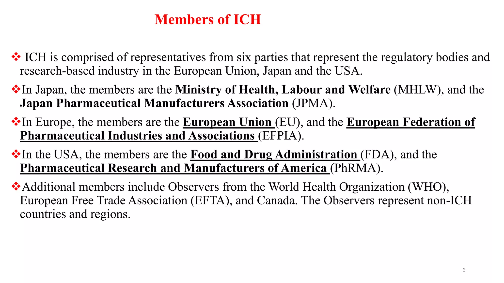 Ich quality guidelines | PPTX