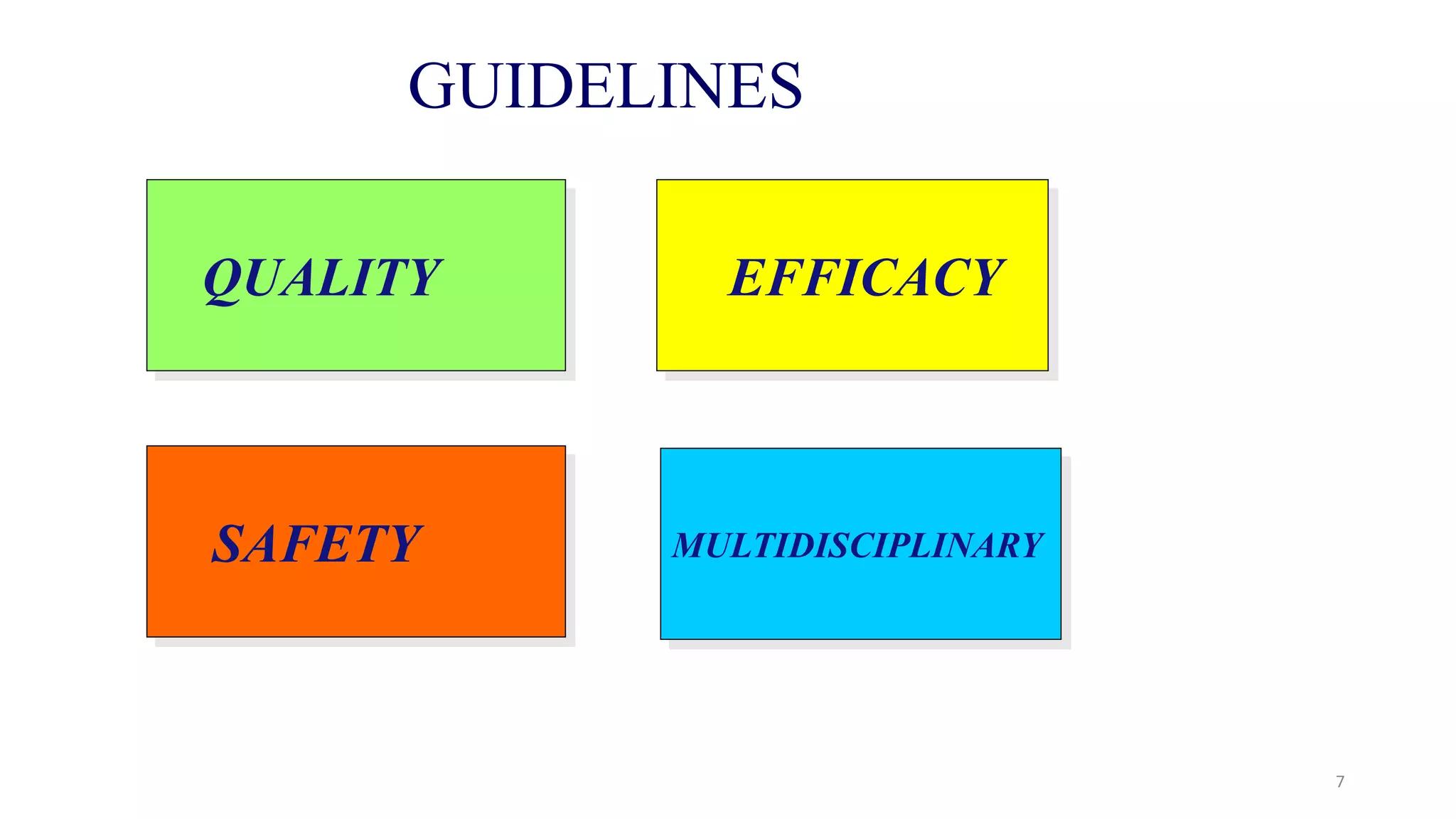 Ich quality guidelines | PPTX