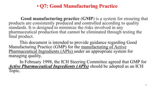 Ich quality guidelines | PPTX