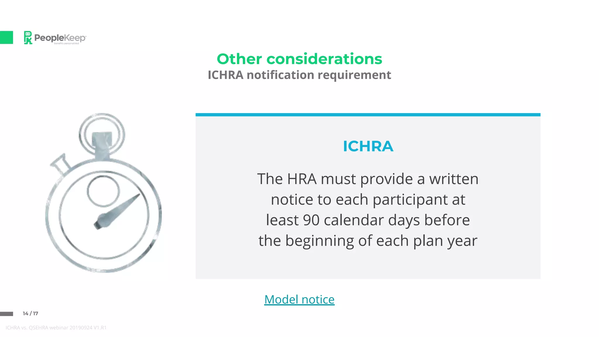 The ICHRA vs. the QSEHRA: Which is right for your business? | PDF