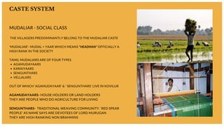 INTANGIBLE CULTURAL HERITAGE THRUST STUDY - KOVILUR, TAMIL NADU | PDF