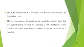 ICH s6 guideline | PPTX