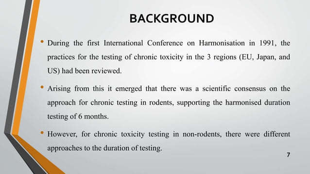 ICH s6 guideline | PPTX | Chemistry | Science