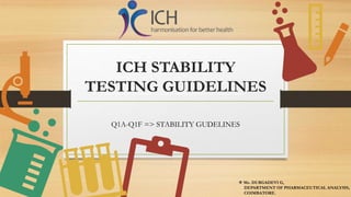 ICH STABILITY TESTING GUIDELINES (ICH Q1A-Q1F).pptx
