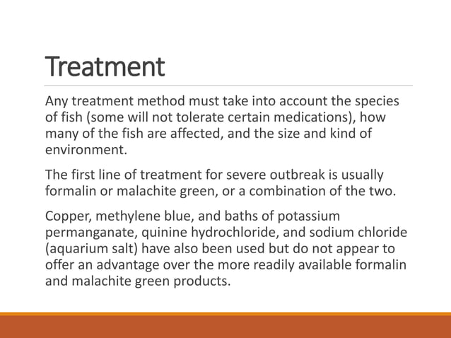 Ichthyophthiriasis | PPTX