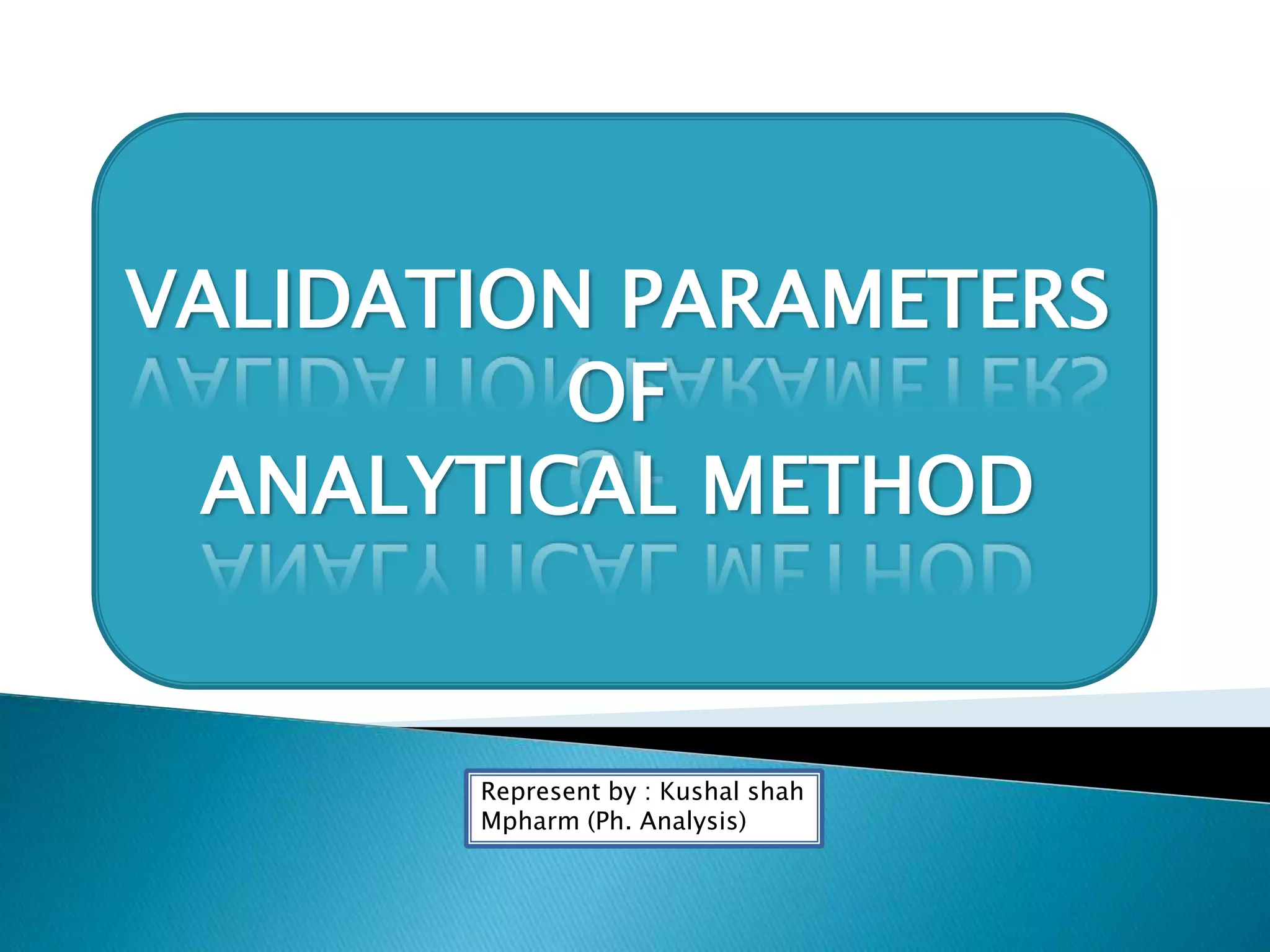 ICH USFDA Validation Differences | PPTX