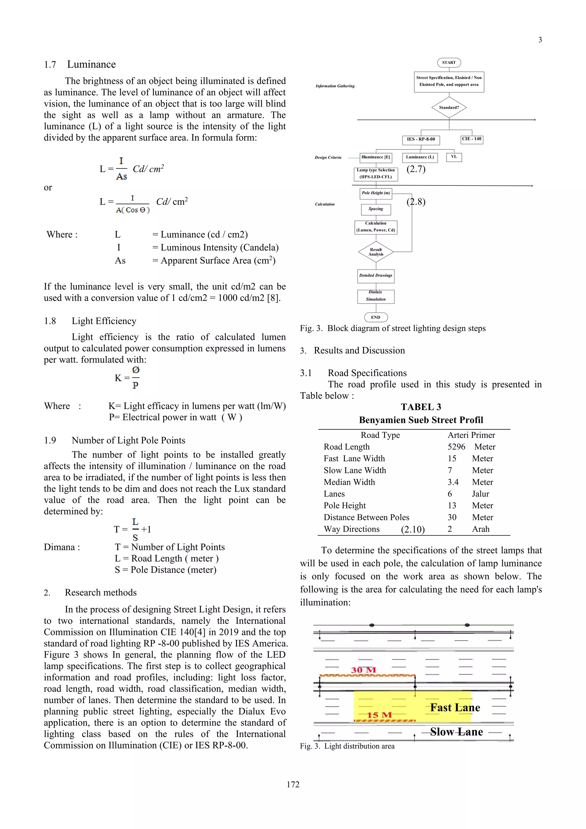 Design of Street Light Revitalitation using Dialux EVO | PDF