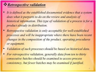 Ich & who guidelines for calibration and validation 22 | PPTX