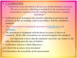 Ich & who guidelines for calibration and validation 22 | PPTX