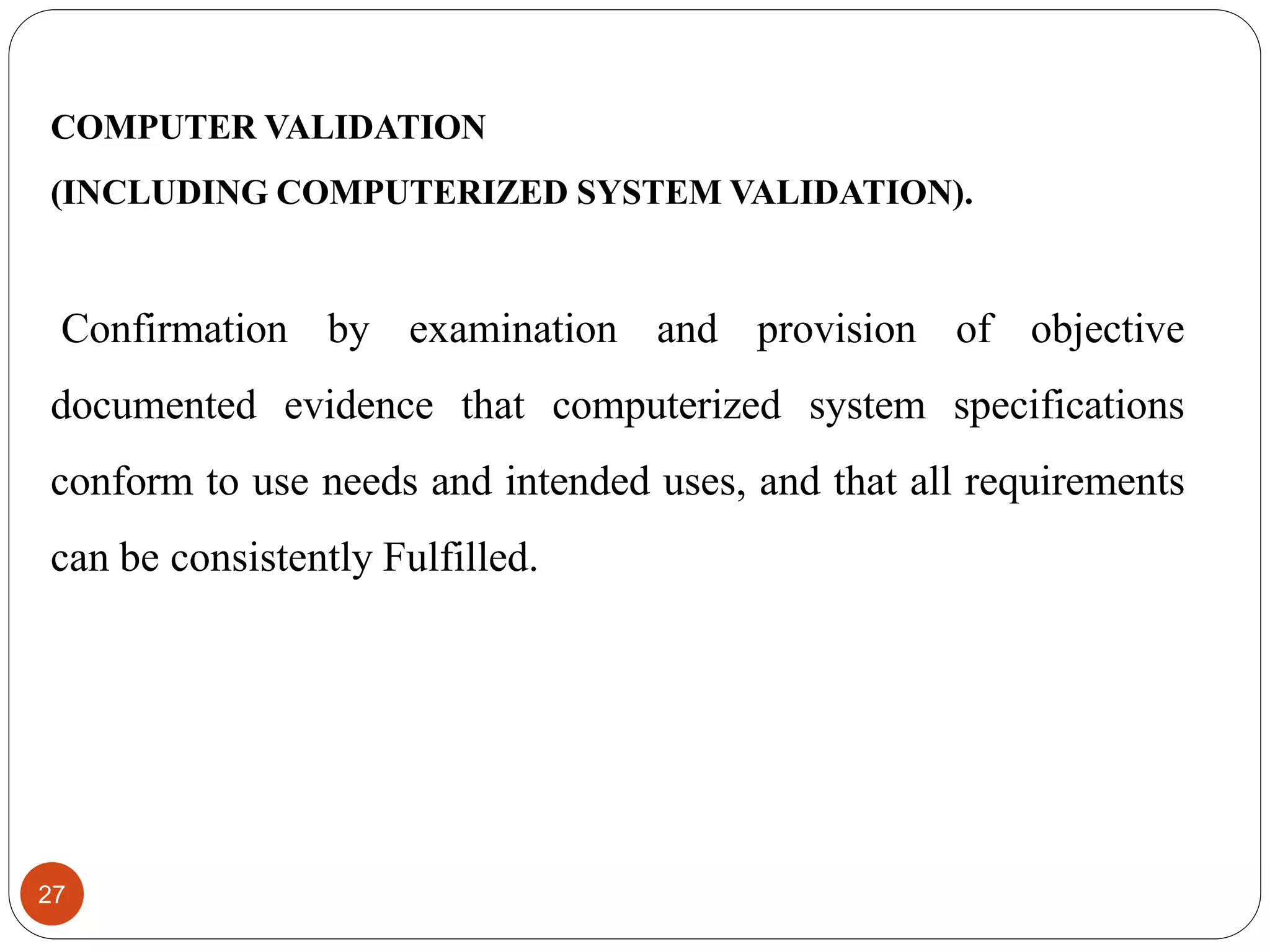 ICH & WHO GUIDELINES ON validation | PPTX
