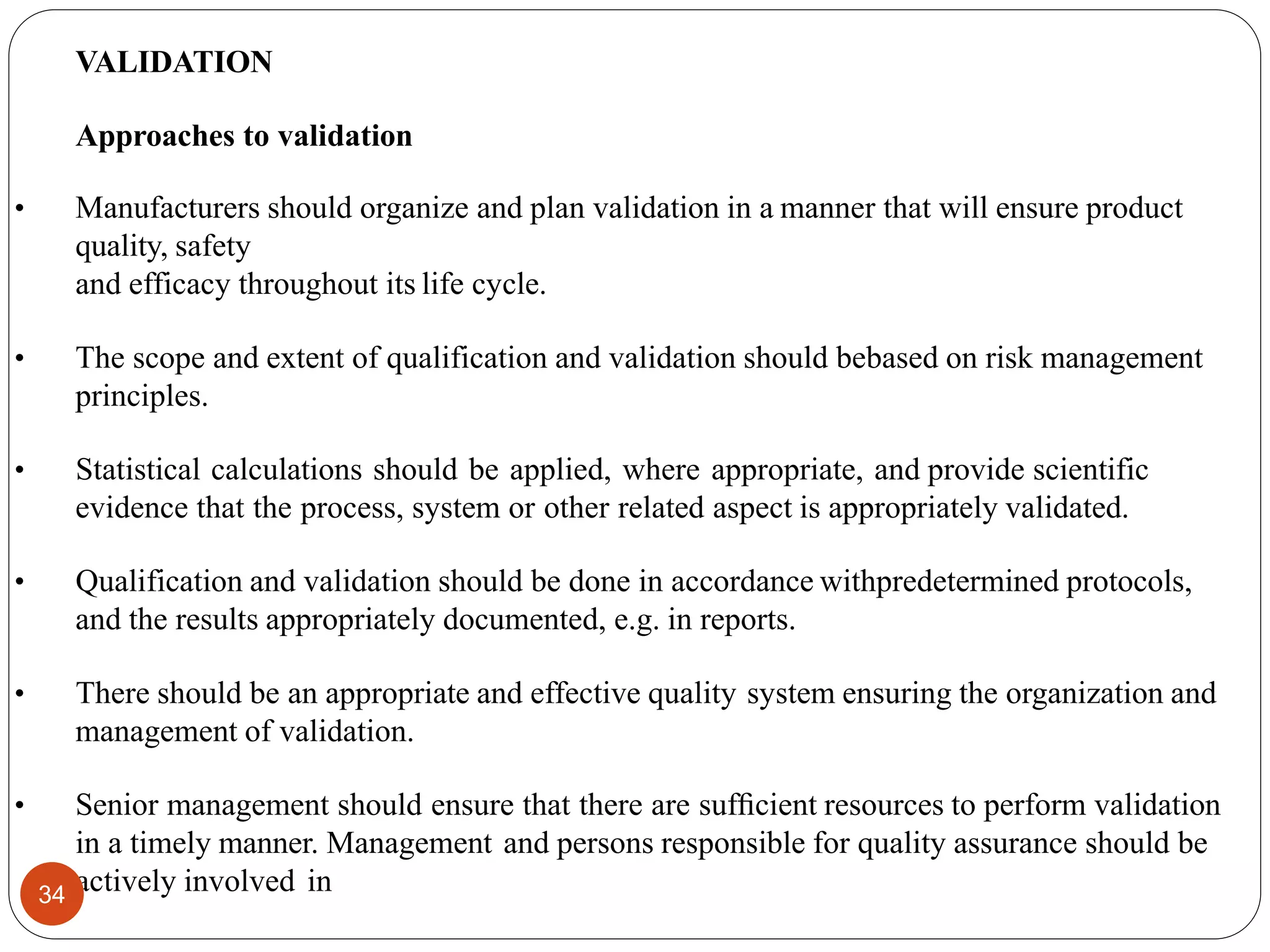 ICH & WHO GUIDELINES ON validation | PPTX
