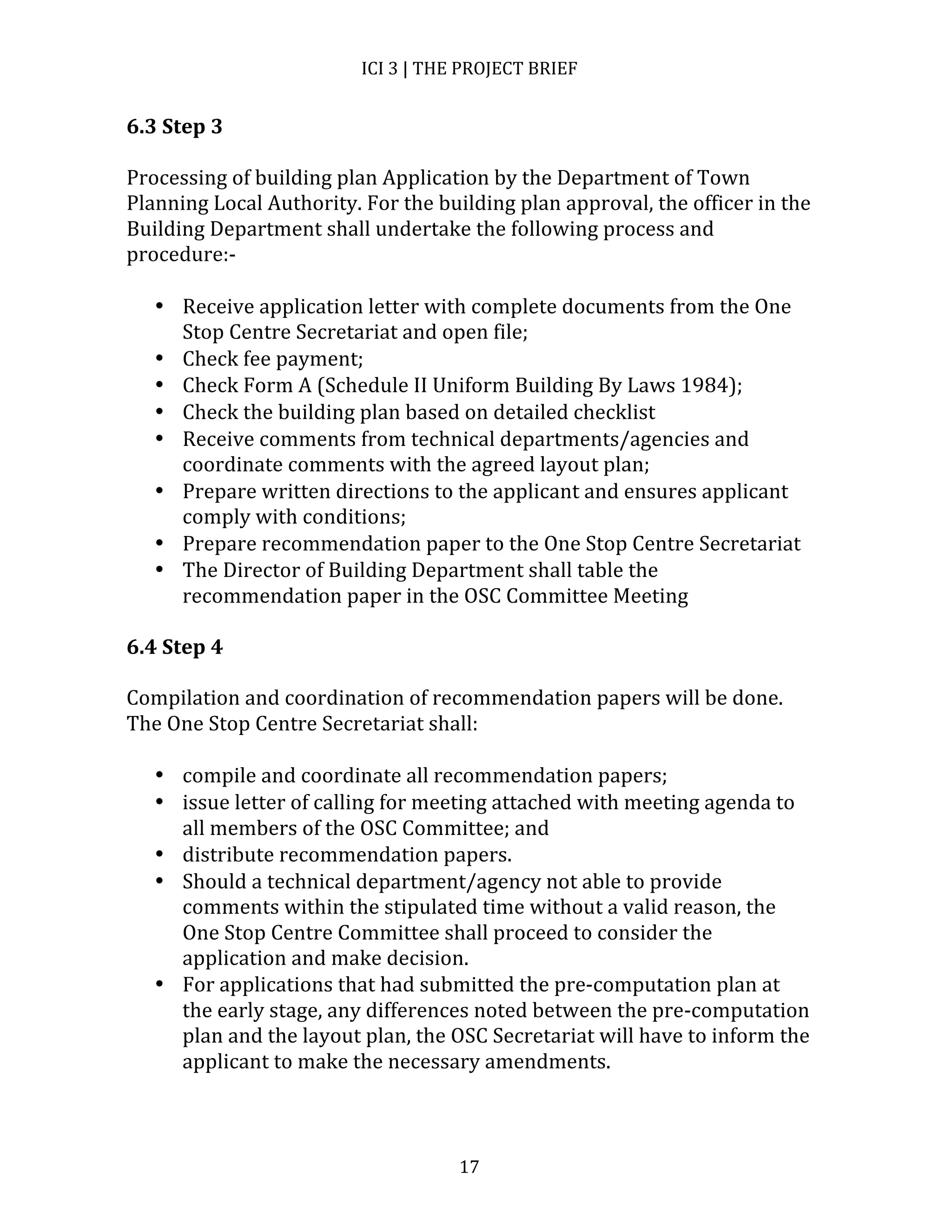 Ici project 3 - the project brief | PDF