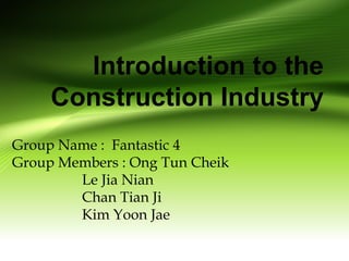 Ici and idt project | PPT | Civil Engineering Industry | Industries