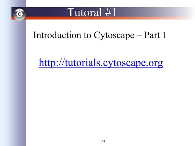Network Visualization and Analysis with Cytoscape | PPTX