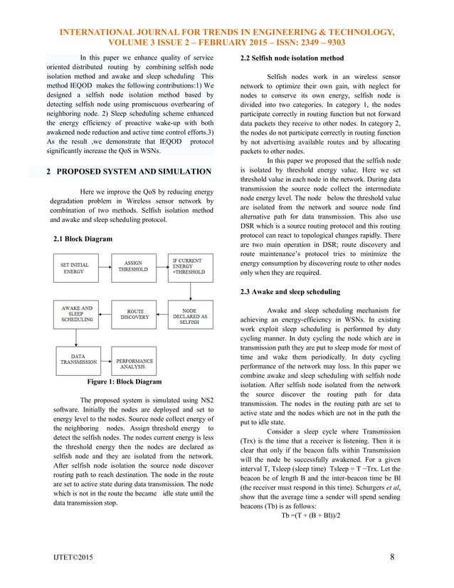 Quality of service improved in WSNs using Improved Efficient Quality of Service Oriented ...