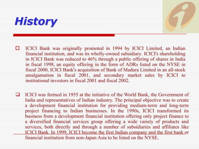 Icici Bank | PPT