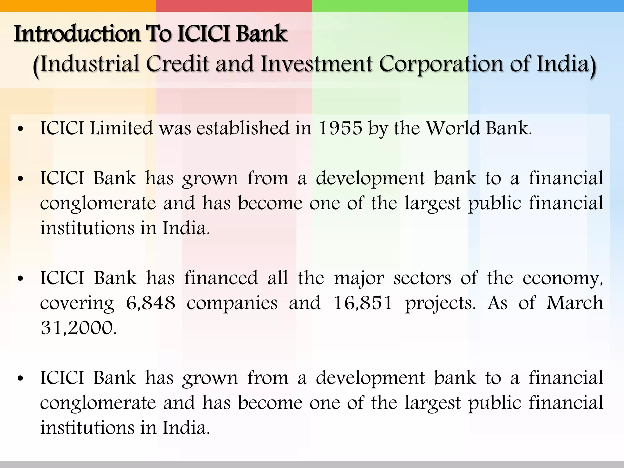 ICICI Bank | PPTX