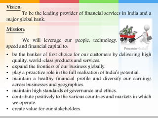 ICICI Bank | PPTX