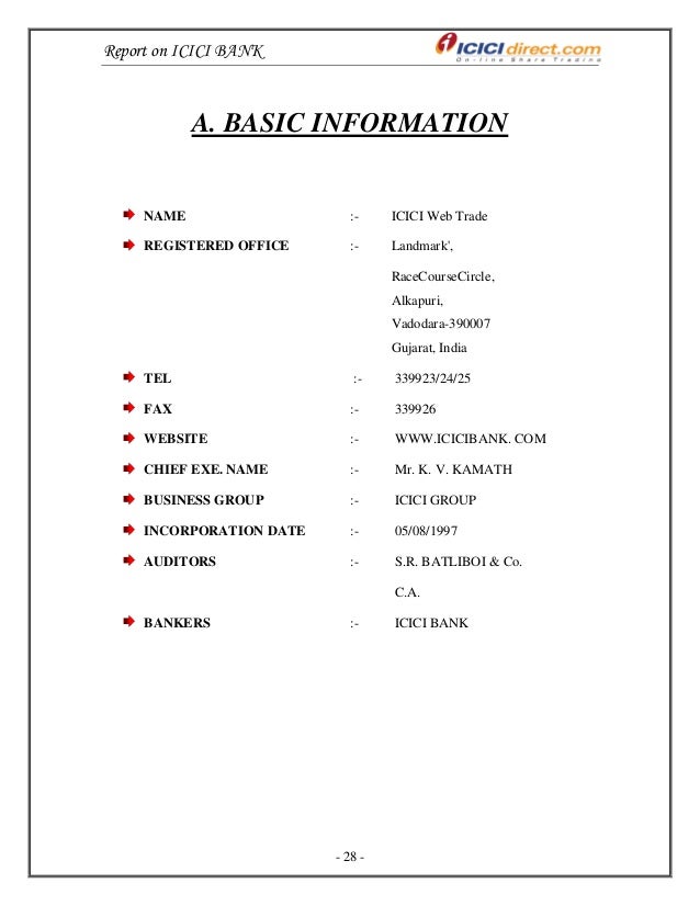 Icici full form - wsrxuwn