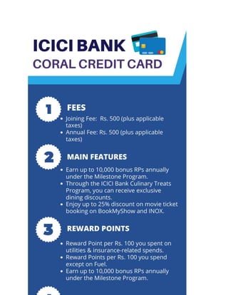 ICICI Bank Coral Credit Card | DOC