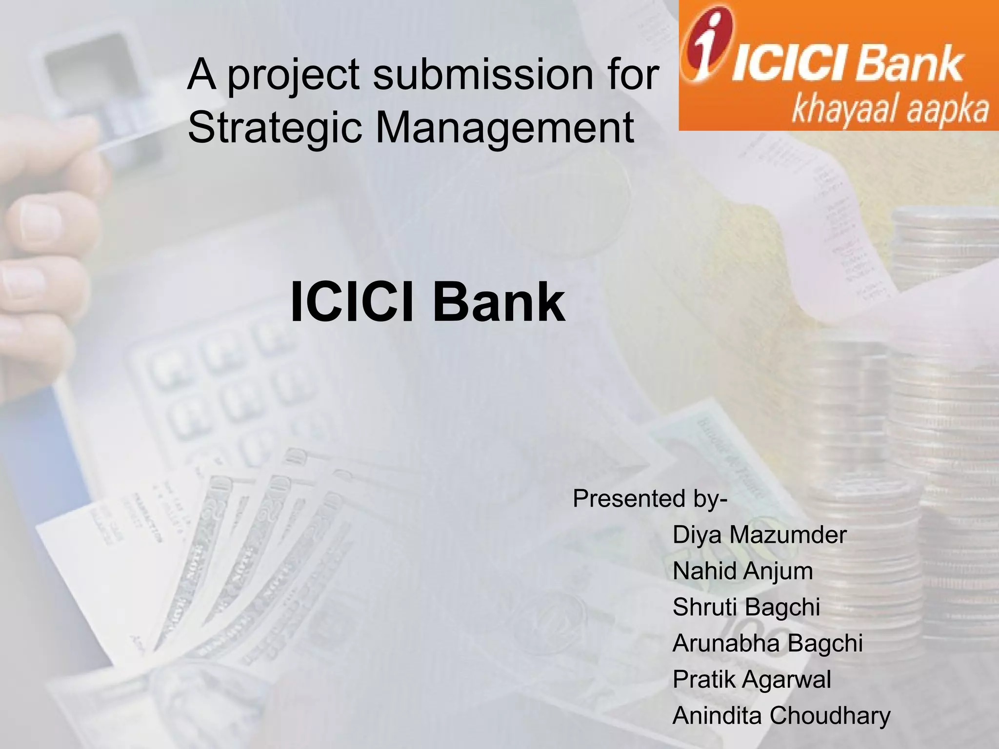 ICICI Bank Strategic Management | PPT