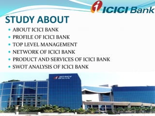 icici bank ppt | PPTX