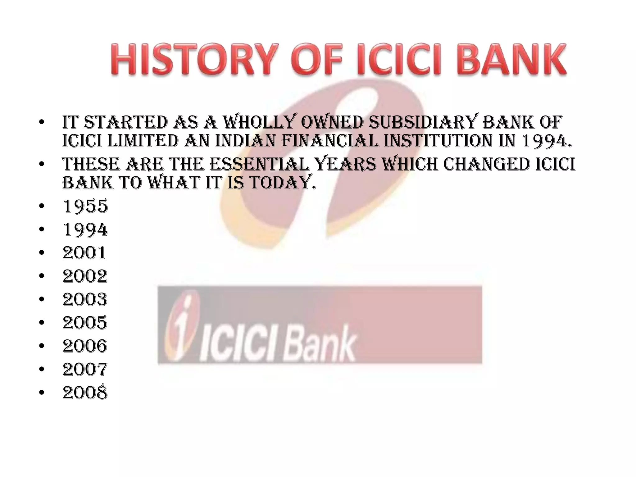 Icici bank ppt | PPTX