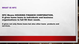 How Icici HFC Functions | PPTX