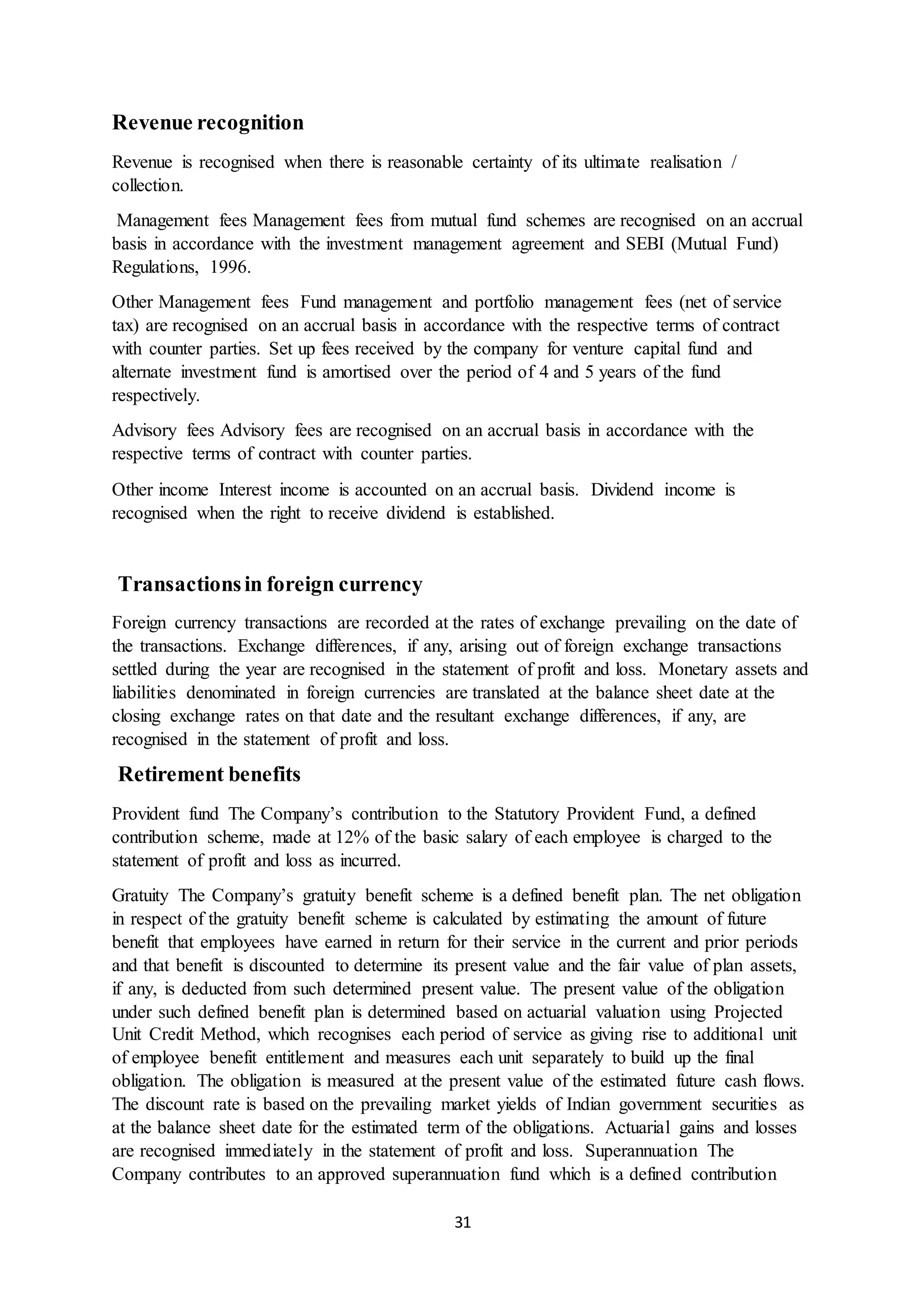 RESEARCH REPORT ON ICICI | DOCX