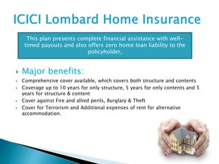 ICICI lombard insurance | PPTX