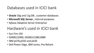 Icici it technology | PPTX
