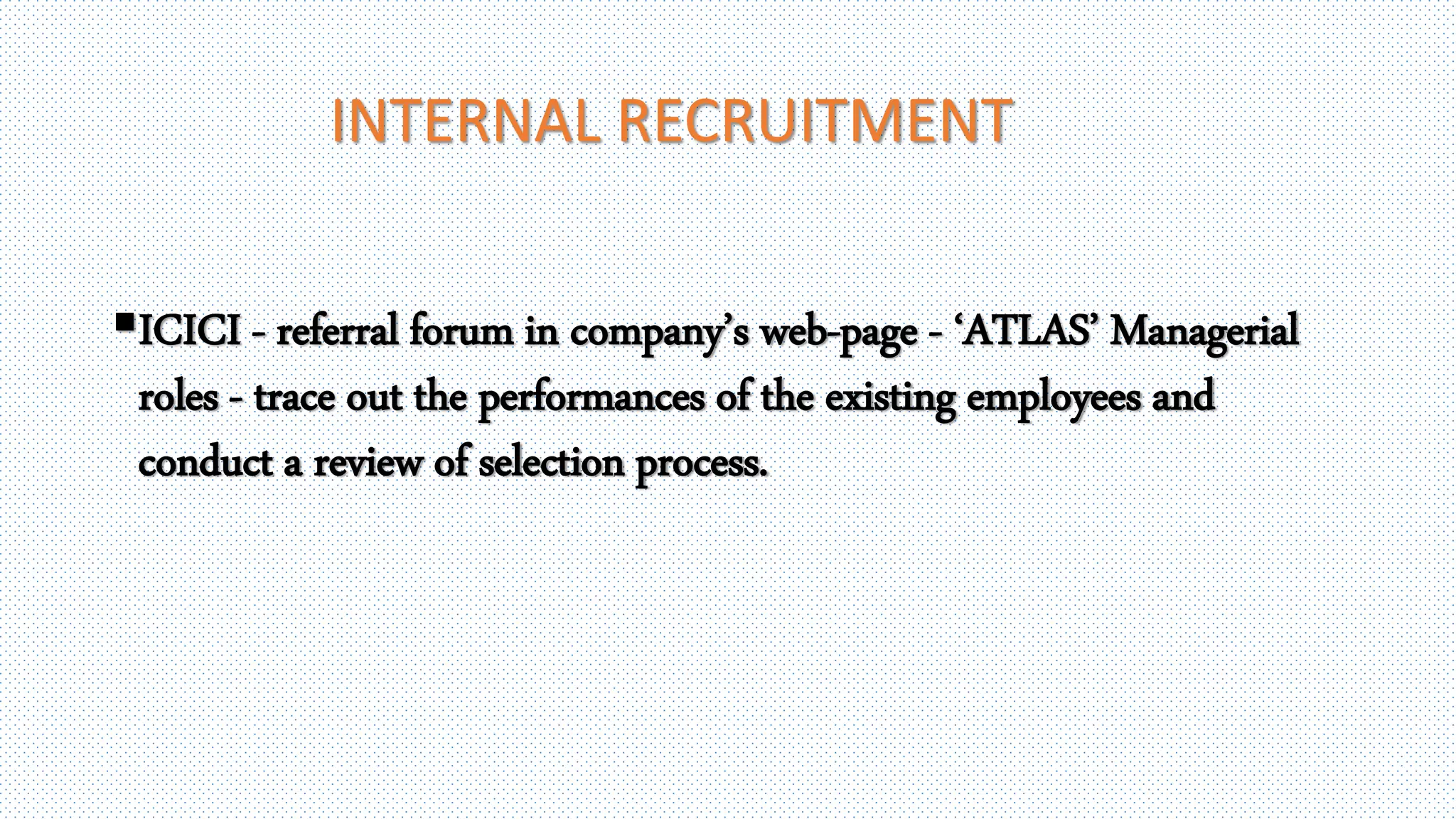 ICICI HR Policies | PPTX