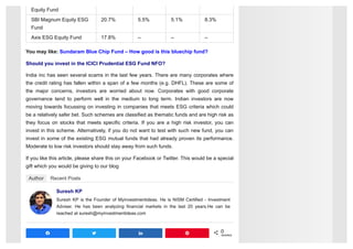 Icici pru esg fund nfo review | PPT