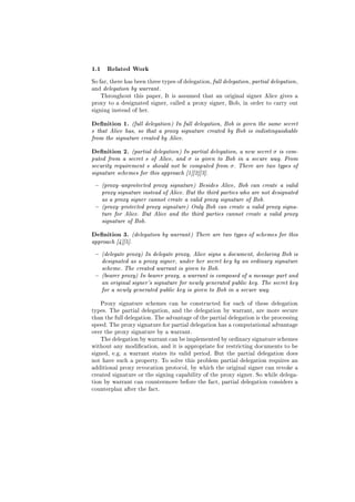 Proxy Signatures, Revisited | PDF