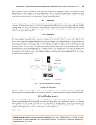 Task Offloading to the Cloud by Using Cuckoo Model for Minimizing Energy Cost | PDF