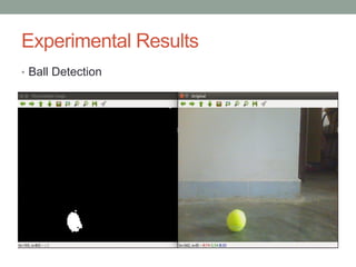 A real-time ball trajectory follower using Robot Operating System | PPT